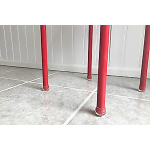 Shepherd Hardware 9568 White Cushion Doorstops, 2-Pack