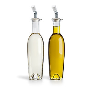 Fantes Olive Oil Bottle Pourers, Leakproof, Splashproof, Dripproof, Set of 2, The Italian Market Original since 1906