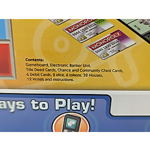 Monopoly Electronic Banking Edition
