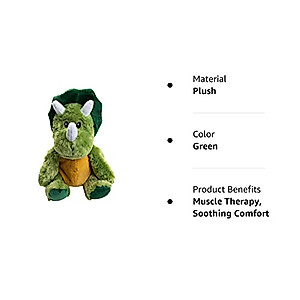 Warm Pals Microwavable Lavender Scented Plush Toy Weighted Stuffed Animal - Dino Dinosaur