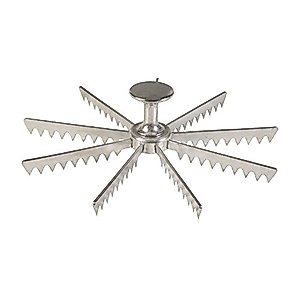 Update International (APM-09) 9-Cut Pie Marker,Silver