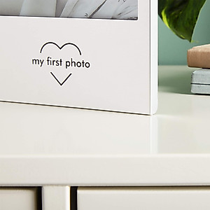 VonHaus Triple Sonogram Picture Frame for Keepsake Ultrasound Pregnancy Scan Images and Baby Photos