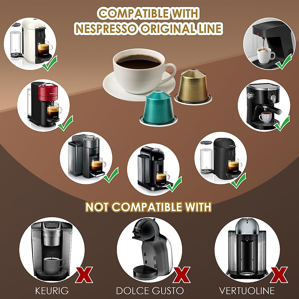 Prasacco 100 Pieces Reusable Aluminum Foil Lid Reusable Coffee Covers（37mm/1.45inch）