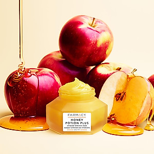 Farmacy Hydrating Face Mask - Honey Potion Plus Nourishing Skincare Facial Mask with Niacinamide, Ceramides + Pro-Vitamin B5 to Protect + Replenish Moisture Barrier (50g)