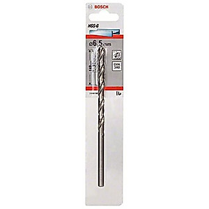 Bosch 2608595686 Metal Drill Bit Hss-G Din 340 6, 5x9mm