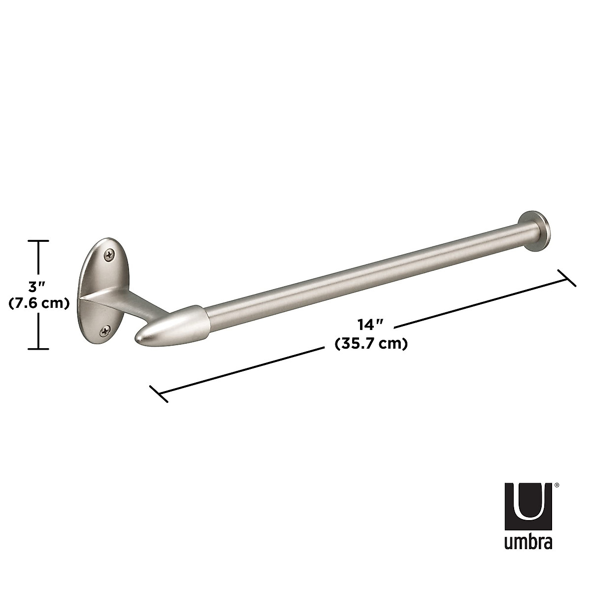 stream wall mount paper towel holder