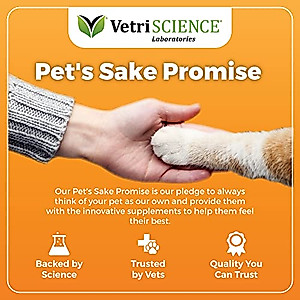 VETRISCIENCE Glycoflex 3 Maximum Strength Hip and Joint Supplement with Glucosamine for Cats - DMG, MSM & Green Lipped Mussel