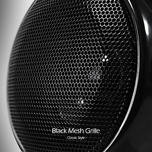 GoHawk TN4-R Amplifier 4" Full Range Waterproof Bluetooth Motorcycle Stereo Speakers 1 to 1.5 in. Handlebar Mount Audio Amp System Harley Touring Cruiser ATV UTV RZR, AUX, FM Radio