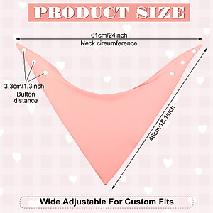 Janmercy 5 Pack Adult Drool Bandana Bibs Soft Large Absorbent Bibs Set for Special Needs Waterproof, Kids 4+ Years, Teens, Men Women(Cream. Blue, Purple, Pink, Green.)