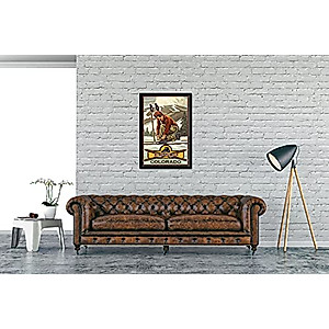 Frisco Colorado Professionally Framed Art Print from Travel Artwork by Artist Paul A. Lanquist Framed Art Size: 26" x 38"