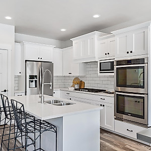 Feit Electric LED BR40 Bulb, 120W Equivalent, Dimmable, 1400 Lumens, 22 Year Life, 2700k Soft White, E26 Base Recessed Can Light Bulbs, Flood Light, Damp Rated, 1 Pack BR40DMHO/927CA