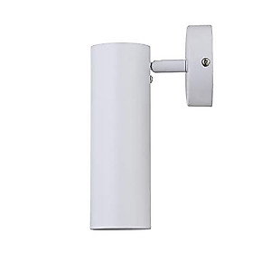 Amazon Basics Modern Wall Sconce Light - 6" x 3.3" x 8", White