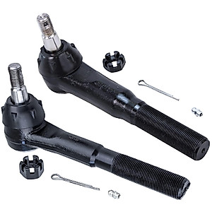 Detroit Axle - 2WD Front 10pc Suspension Kit for 1999-2004 Ford F-250 F-350 Super Duty Excursion 2000 2001 2002 2003, 4 Upper Lower Ball Joints, 4 Inner & Outer Tie Rods, 2 Sway Bar Links Replacement