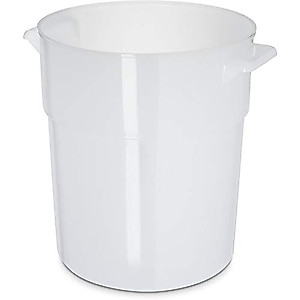 3.5 Quart Plastic Dough Rising Bucket and Storage Container with Lid