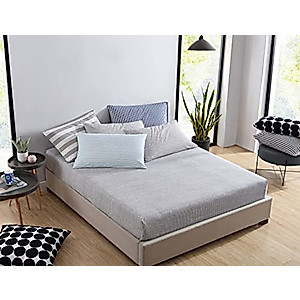 Marimekko - Queen Sheets, Cotton Percale Bedding Set, Crisp & Cool Home Decor (Pikkun Rasymatto, Queen)