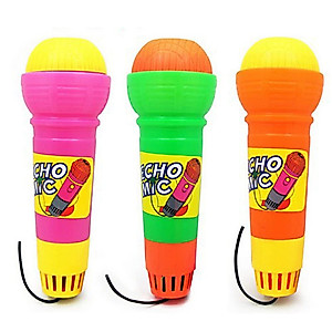 Bluelans Echo Microphone Battery-Free Voice Amplifying Toy for Kids,Wireless Mic Karaoke Singing Music Boys Girls Christmas Birthday Gifts Party Favors Stocking Stuffer