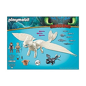 Playmobil How to Train Your Dragon III Light Fury with Baby Dragon & Children