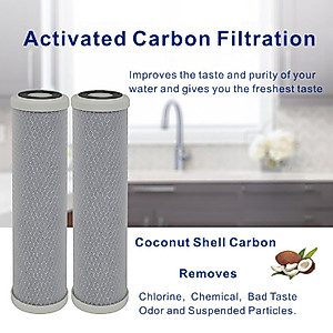 Compatible Replacement Filter Set With Membrane(TFC-RS9-50) for Rainsoft UF50 21179 Reverse Osmosis System