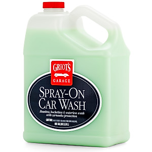 Griot's Garage 11066 Spray-On Car Wash Gallon