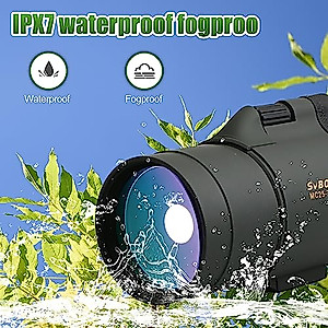 SVBONY SV41 Mak Spotting Scopes with Tripod for Target Shooting,25-75x70,Compact,Waterproof,Scopes for Hunting,Shooting,Travel,Camping