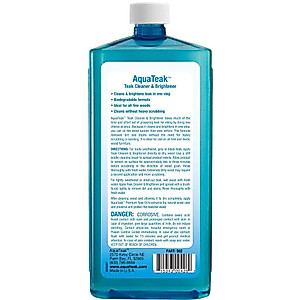 AquaTeak Care Kit: Premium Teak Oil & Teak Cleaner & Brightener