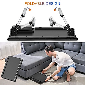 HETTHI Laptop Bed Tray Desk Laptop Desk for Bed Laptop Table for Bed Tray Tables Laptop Table Bed Table Lap Desk for Laptop Low Table for Sitting on The Floor