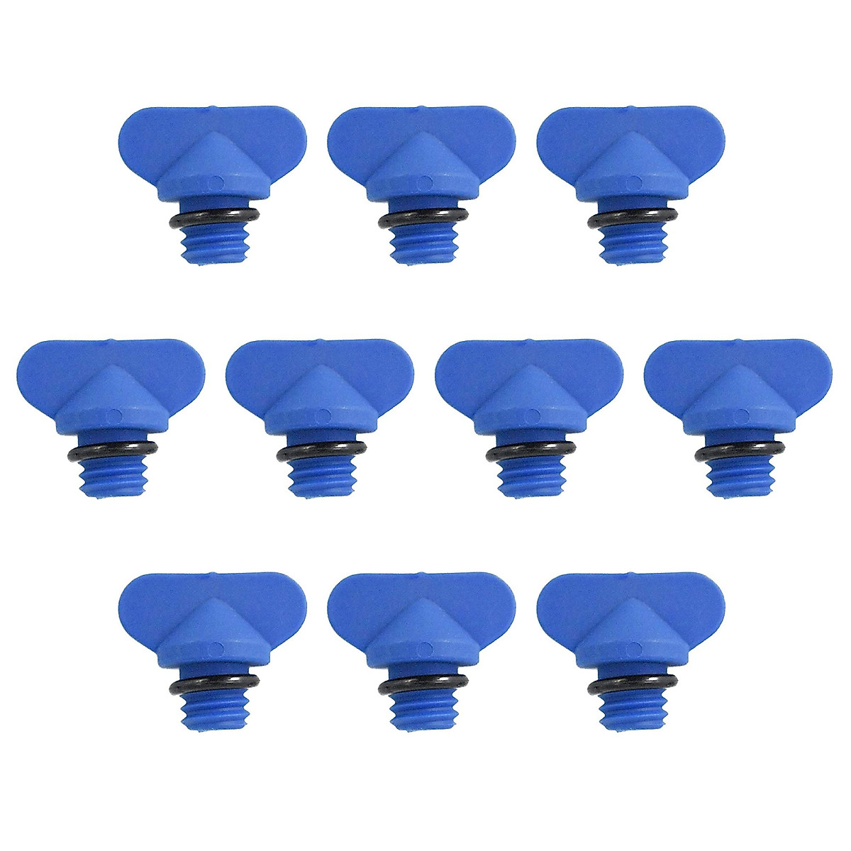 Manifold Engine Block Drain Plug Kit Replaces for Sierra 18-4226 for Mercruiser 22-806608a02 Compatible with GLM 13992, Pack of 10