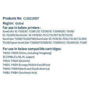 UP S210057 Maintenance Box for T2170 T3170 T3170X T5170 T2100 T3100 T5100 F570 F571 T3170M Printer Cleaning Box