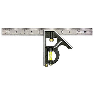 Swanson Tool Co S0101TC132 Value Pack with Speed Square Layout Tool, Blue Book and 12 Inch Combination Square
