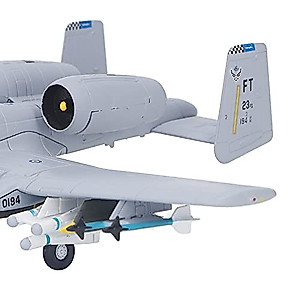 Naroote Model Plane, A-10 Alloy Aircraft Model 1:100 Scale Stylish Fighter Aircraft Model Rocket for Desktop Decoration