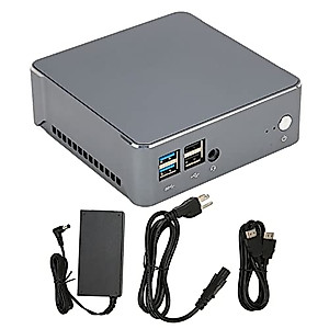 lonuo Mini PC Desktop, Multi Port SODIMM RAM Mini PC I7 1165G7 for Digital Signage for Media Centers for Home (US Plug)