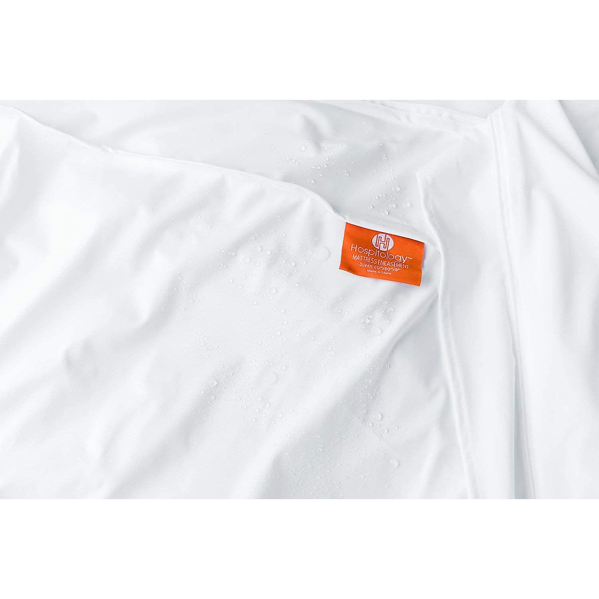 HOSPITOLOGY PRODUCTS Mattress Encasement - Zippered Bed Bug Dust Mite Proof Hypoallergenic - Sleep Defense System - Full/Double - Waterproof - Stretchable - Standard 12" Depth - 54" W x 75" L