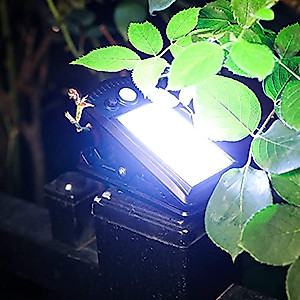 4 Pack Solar Motion Sensor Security Umbrella Light,Clip on Lights Outdoor with 40 LED,2 Modes Wireless Waterproof for Patio Wall Garage Hiking Camp Tent Portable Emergency Lighting