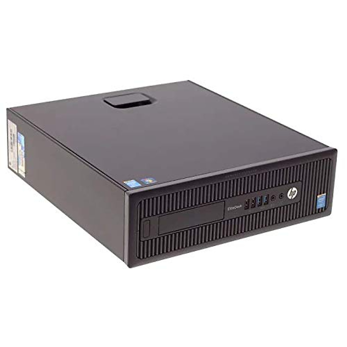 HP 800 G2 SFF Computer Desktop PC, Intel Core i5-6500 3.2GHz Processor, 8GB Ram, 128GB M.2 SSD, 1TB HDD, Wireless Keyboard & Mouse, WiFi | Bluetooth, New Dual 19 Monitor, Windows 10 Pro (Renewed)
