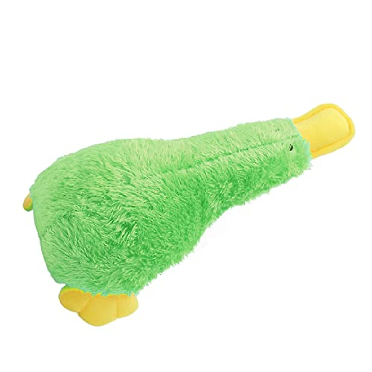 GLOGLOW Plush Dog Chew Toys, Cute Bird Easy Clean Squeaky Plush Dog Toys Teeth Grinding Interactive Boredom Relief Soft Bite Resistance Indoor (Green)