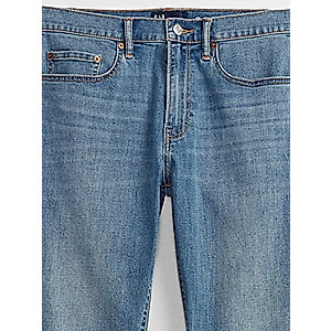 GAP Mens Soft Wear Slim Fit Jeans, Light Wash, 34W x 32L US