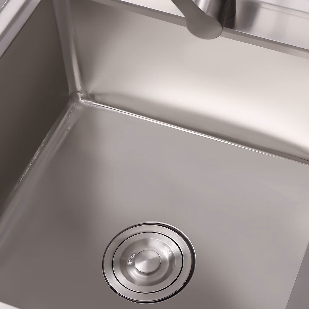 2 Compartment Commercial Stainless Steel Sink,Free Standing Utility Double Bowl Restaurant Sink,Kitchen Prep & Utility Sink for Home Garage Bar Laundry Room 39.3" L×23.6" W×31.5" H