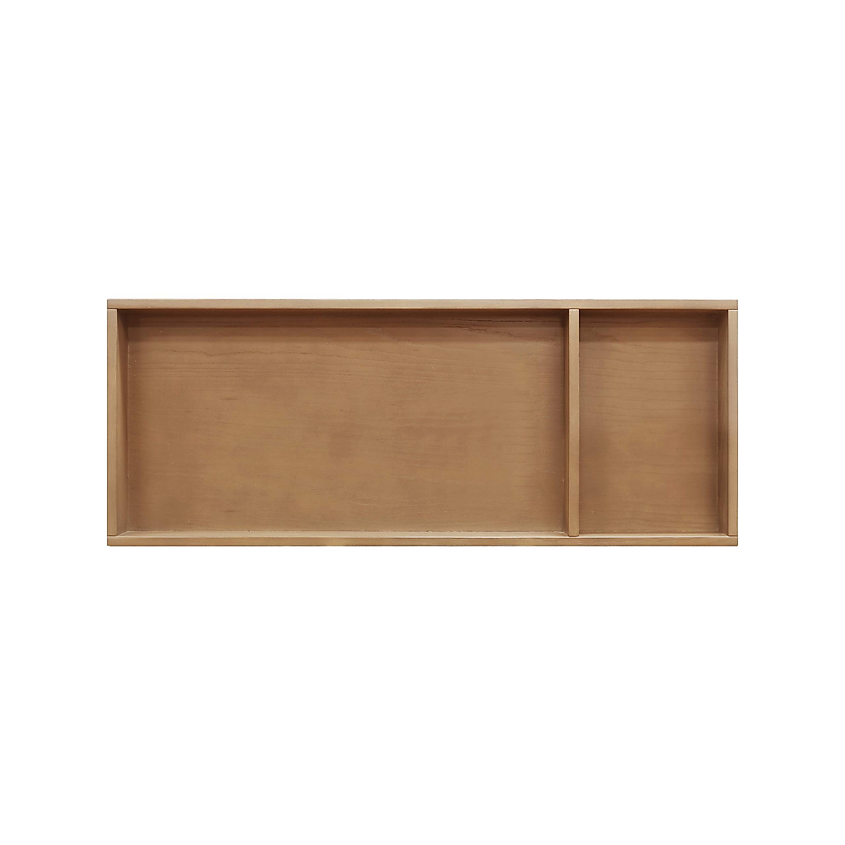 Nursery Works Universal Wide Removable Changing Tray in Stained Ash