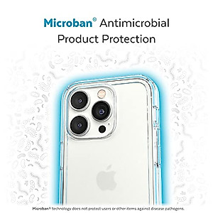 Speck Clear iPhone 14 Pro Case - Drop Protection with Scratch Resistant Dual Layer Slim Phone Case for 6.1 Inch iPhones 14 Pro Cases - Anti-Yellowing & Anti-Fade Case - GemShell