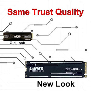 LEVEN JPS850 2TB PCIe Gen4 Speed up to 7,200MB/s 3D NAND NVMe M.2 SSD, Perfectly Compatible with PS5, High Endurance with Thermal Pad and Heat Sink