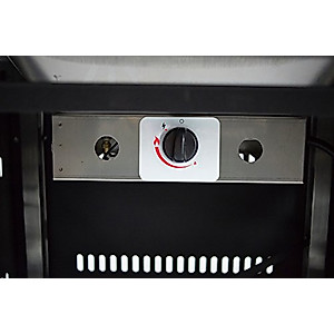 Pleasant Hearth OFG901T Montreal Square Gas Fire Pit Table, 38"