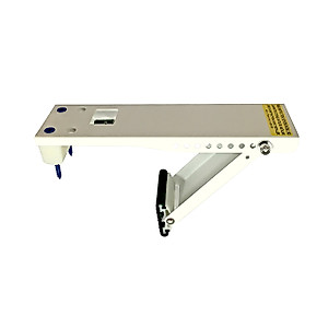 Frost King ACB80H Small, Universal Air Conditioner Support Brackets, Safely Supports Window AC Units Up To 80 Lbs (5,000 To 10,000 BTUs), Steel, Rugged Construction