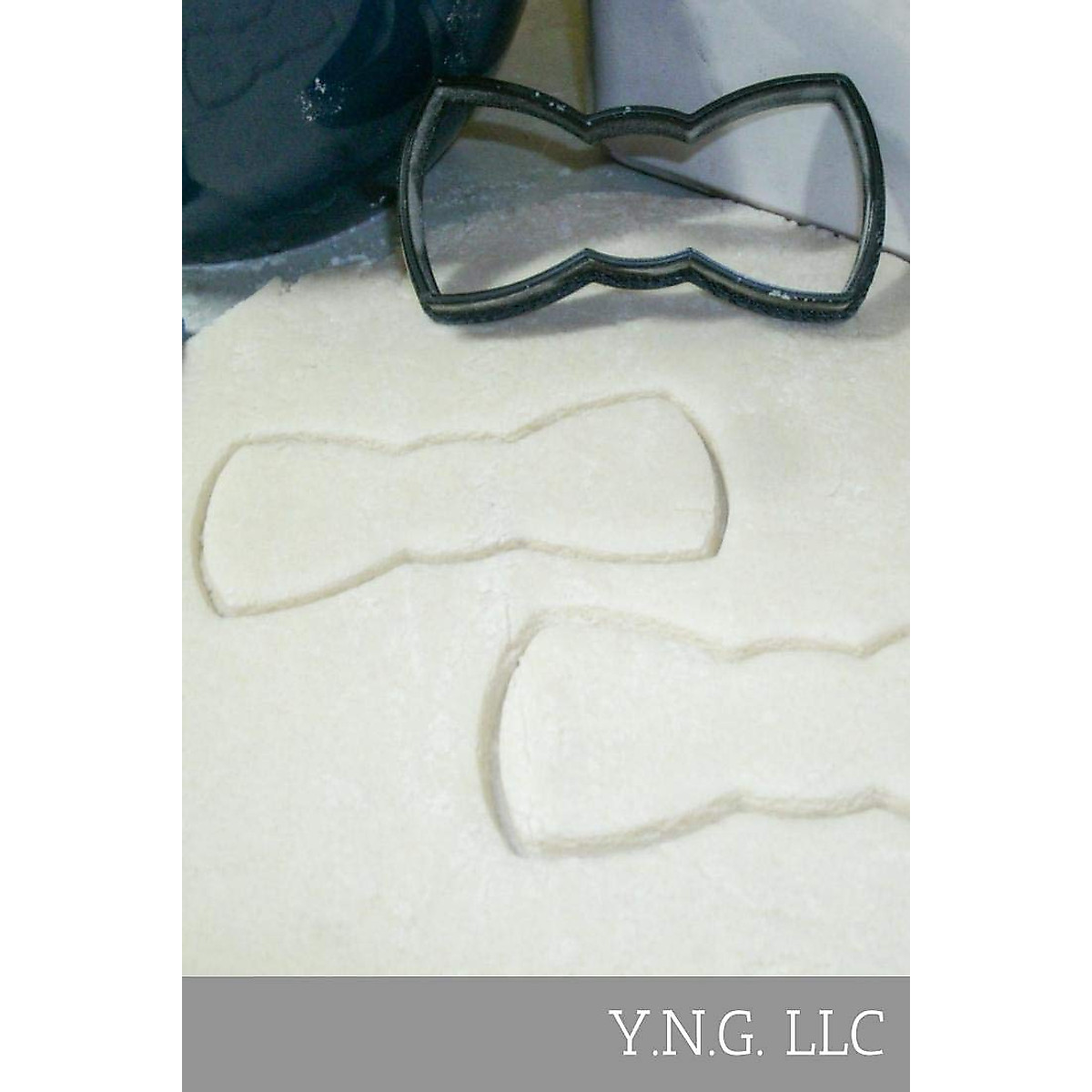 BOWTIE OR HAIRBOW GENDER REVEAL HE OR SHE BABY SHOWER SET OF 3 COOKIE CUTTER USA MADE PR1238