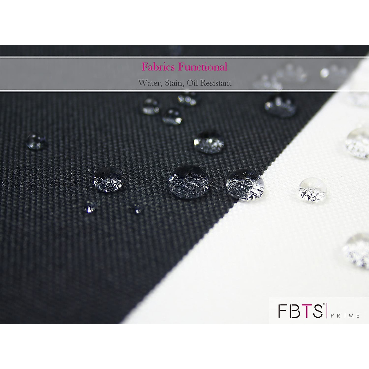 Fabritones Outdoor Inflatable Ottomans with Insert Round 21x9 Inch Black Striped Pattern Patio Foot Stools and Ottomans Portable Footrest