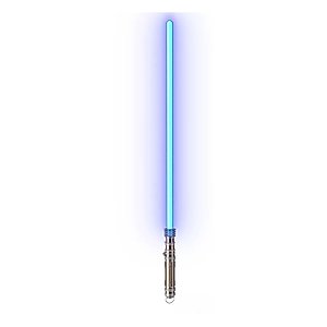 STAR WARS The Black Series Leia Organa Force FX Elite Lightsaber with Advanced LED and Sound Effects, Adult Collectible Roleplay Item, (F3904)