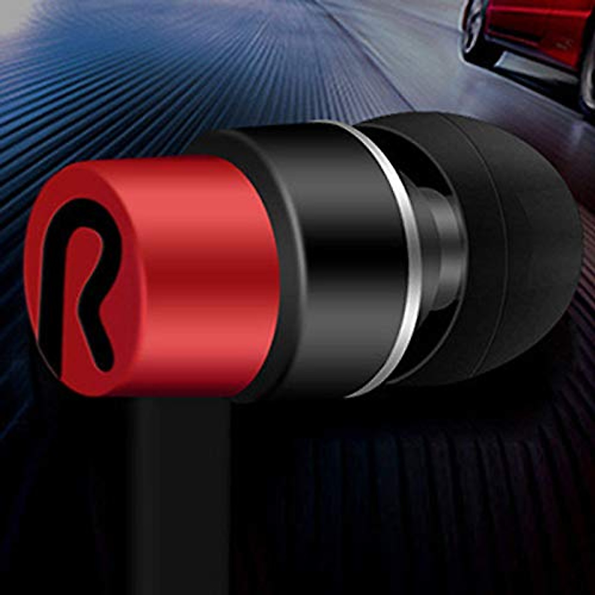 schicj133mm Sell Well Business Style Portable Dual Unit Universal 3.5mm in-Ear Stereo Earbuds,Waterproof Earphone Headphone with Mic for Cellphone,for Workout, Running, Jogging Green