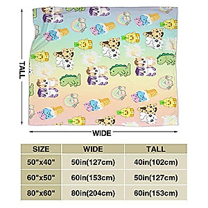 Frftgxcdf Moriah-Elizabeth-Me Merch 8 Ultra-Soft Micro Fleece Blanket 80 Inches x60 Inches Black