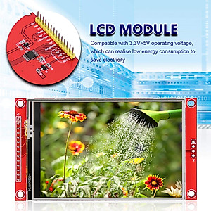 TFT Touch Screen, Display Module LCD Board Touch, LCD Module Display Serial Peripheral Interface ILI9488 HD 480x320 3.5in