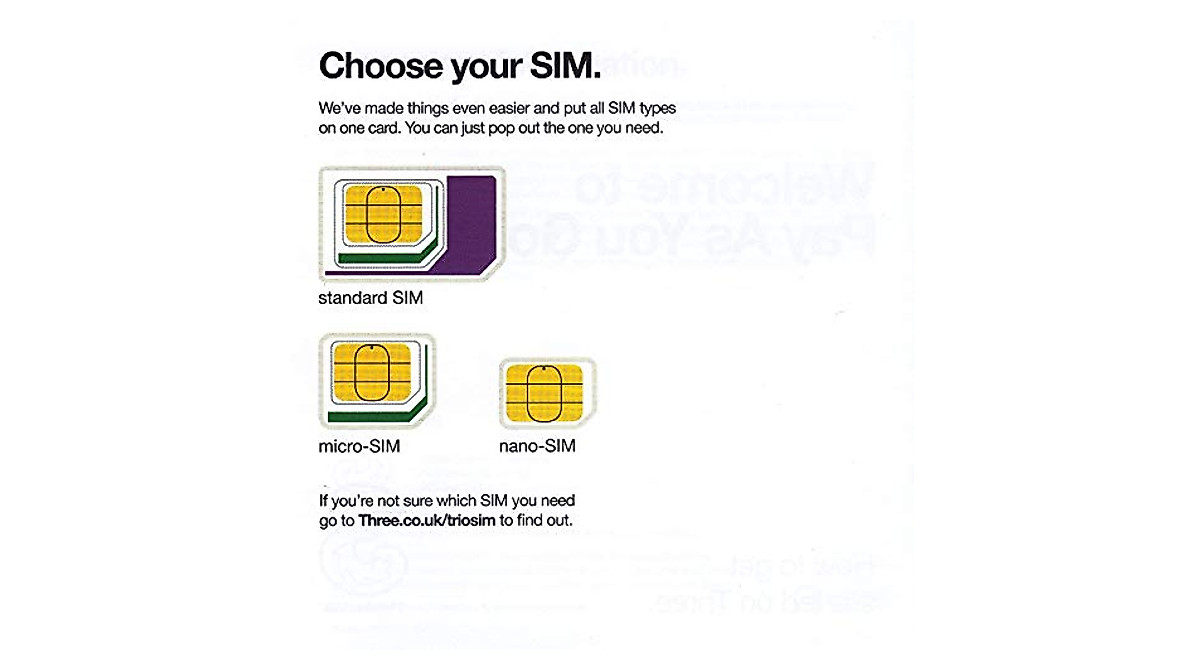Unlimited Three Mobile SIM: 2GB Data + Calls for 30 Days