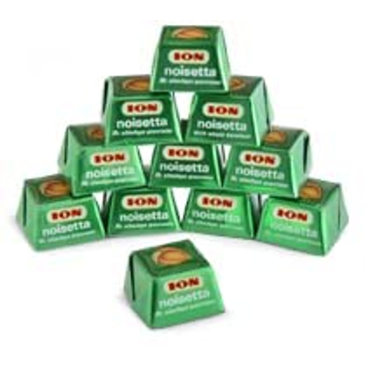 Noisetta Chocolate Covered Hazelnuts - Individually Wrapped Whole Hazelnuts - Imported from Greece - Orthodox Easter - Ukrainian Orthodox (500g)